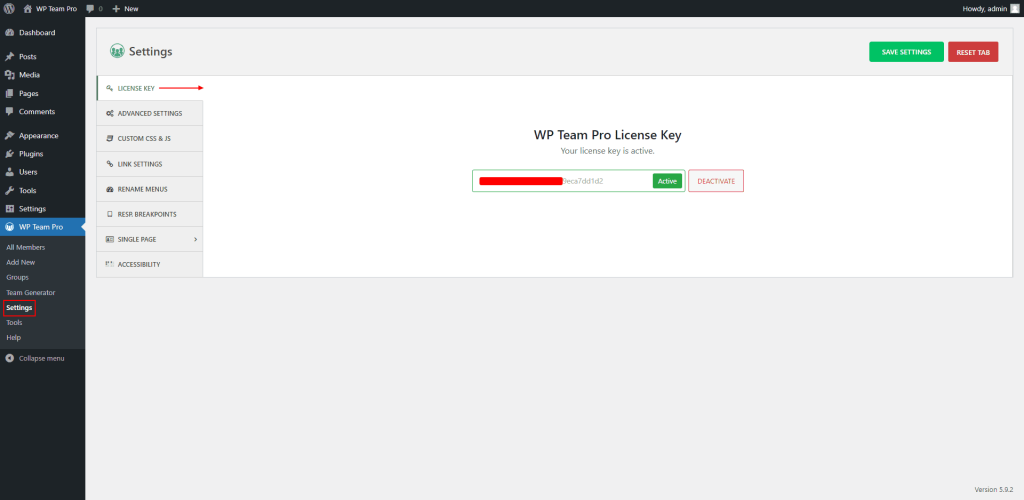 License Key - ShapedPlugin Docs