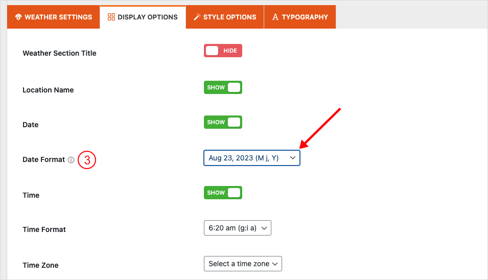 How To Set The Date Format ShapedPlugin Docs