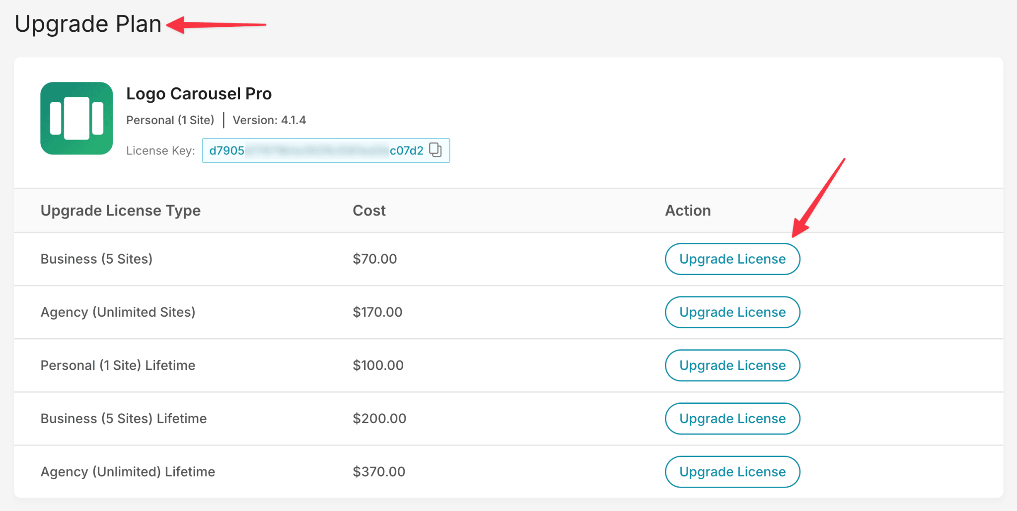 License Upgrade – ShapedPlugin Docs